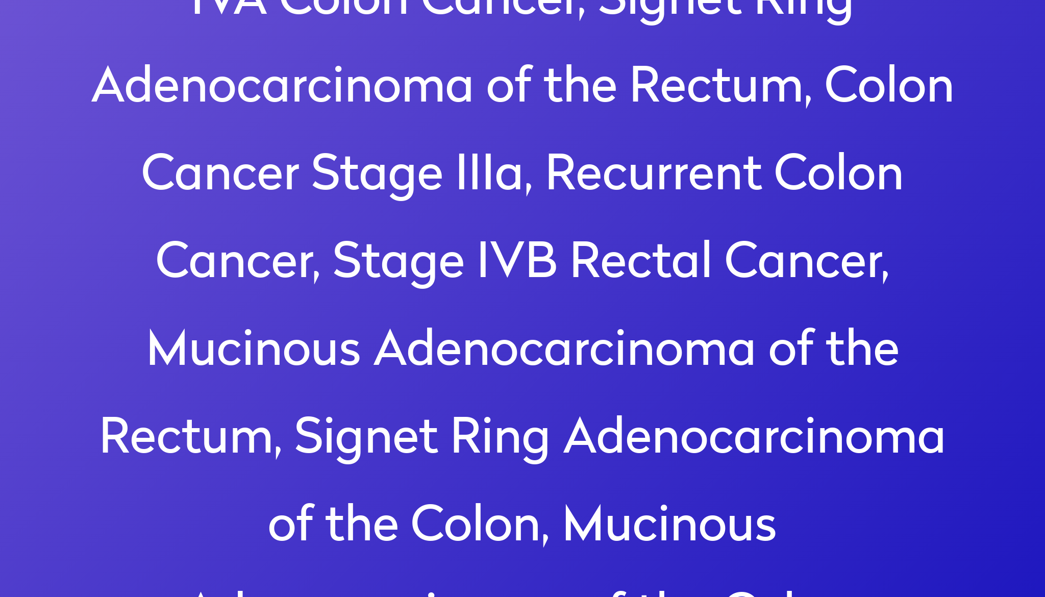 Arm I Irinotecan For Colon Cancer Stage Iiib Clinical Trial 2023 Power